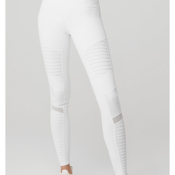 ALO Yoga | Pants & Jumpsuits | Alo High Waist Moto Leggings | Poshmark